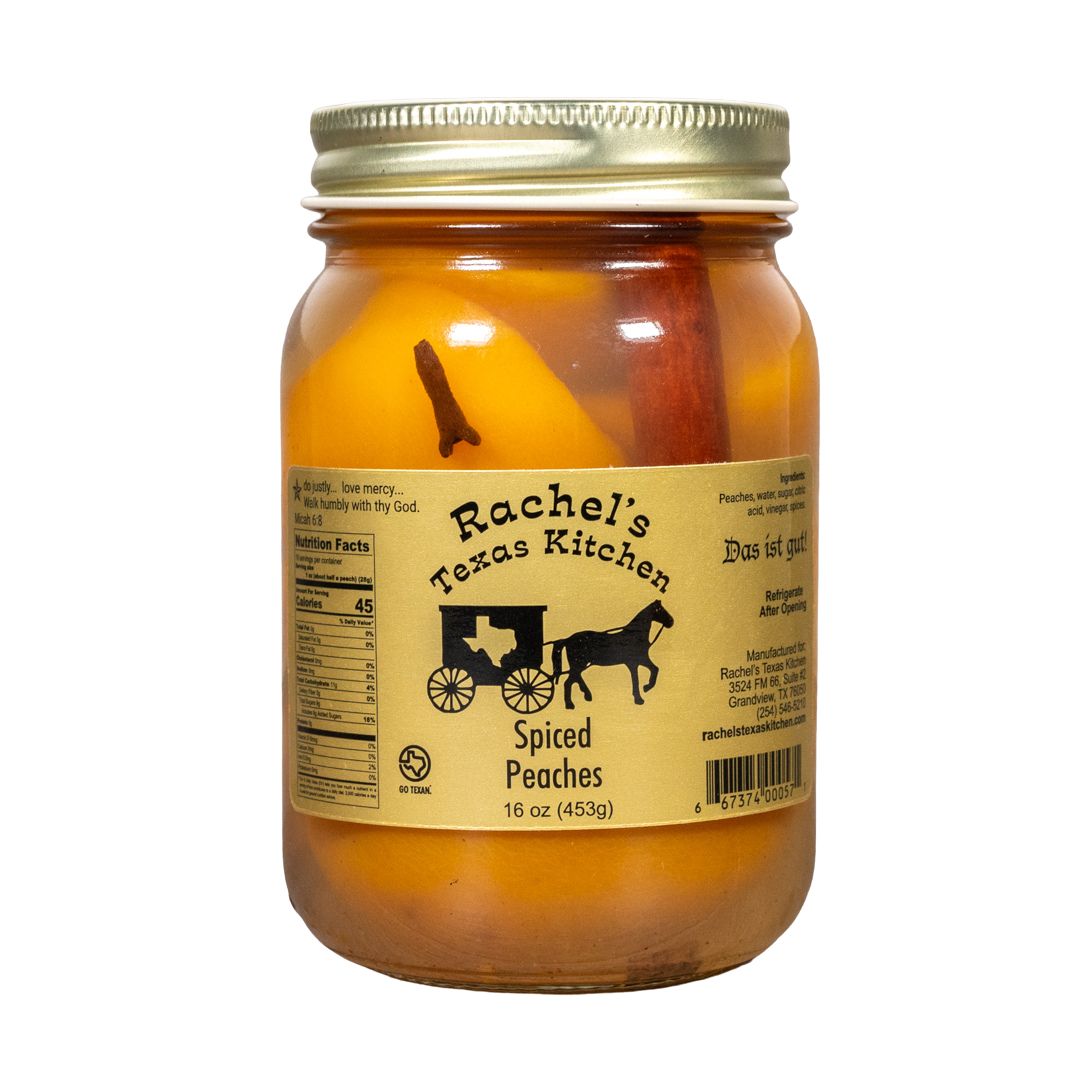 Spiced Peaches | Rachel’s Texas Kitchen – Rachel's Texas Kitchen